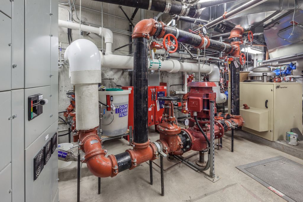 I-CIRS Mech room - Construction Canada