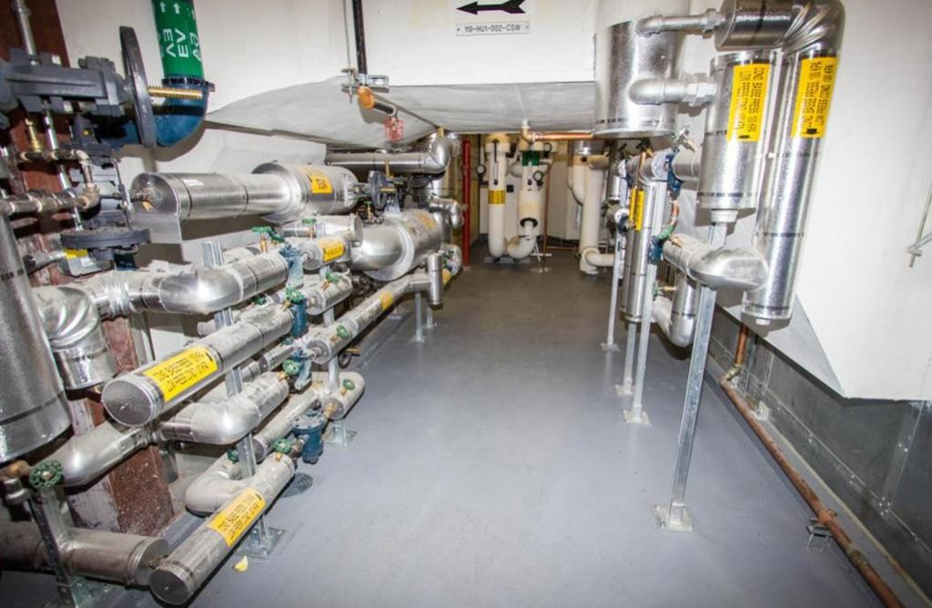 New mechanical room - Construction Canada