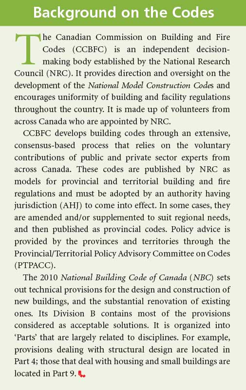 Code Changes: A review of major revisions in the 2010 National Model ...