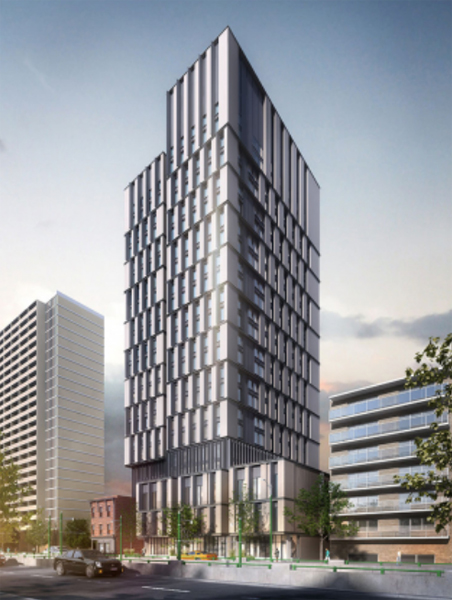 Diamond Schmitt designing 23-storey, brick-clad residence for Toronto ...