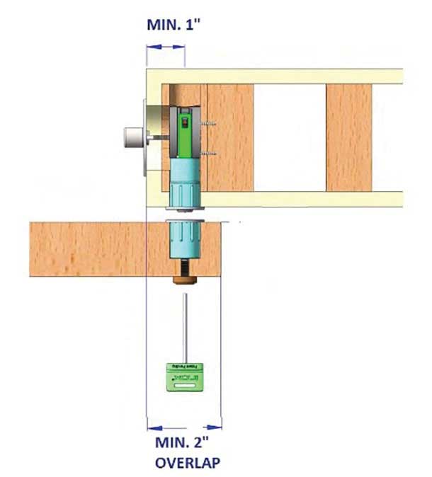 Fig.-5-Overlap-with-lock-hardware-shown - Construction Canada