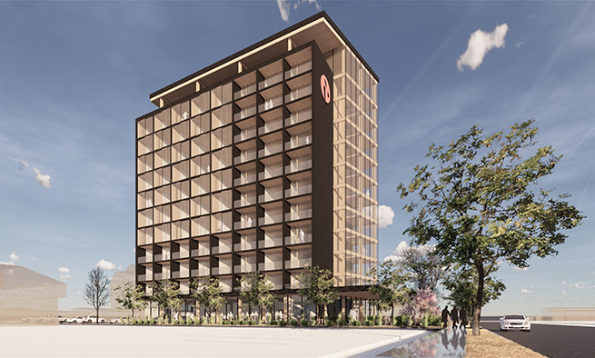 HDR designs 12-storey mass timber tower for B.C. city - Construction Canada
