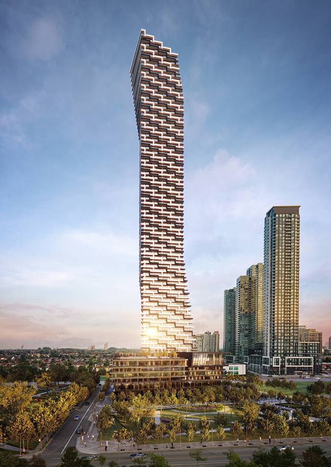 Mississauga’s tallest tower breaks ground - Construction Canada