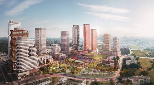 Revealing plans for Toronto’s Golden Mile Shopping Centre redevelopment ...