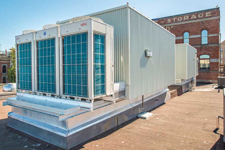 Heat pump installation breathes new life into 160-year-old building ...