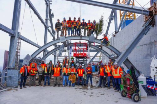PCL, partners celebrate topping off downtown Toronto’s modern landmark ...