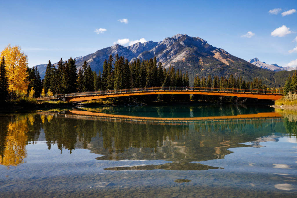 Banff timber footbridge boosts regional appeal with low environmental ...