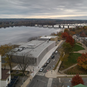 kpmb-fredericton-beaverbrook-pavilion-aerial-f - Construction Canada