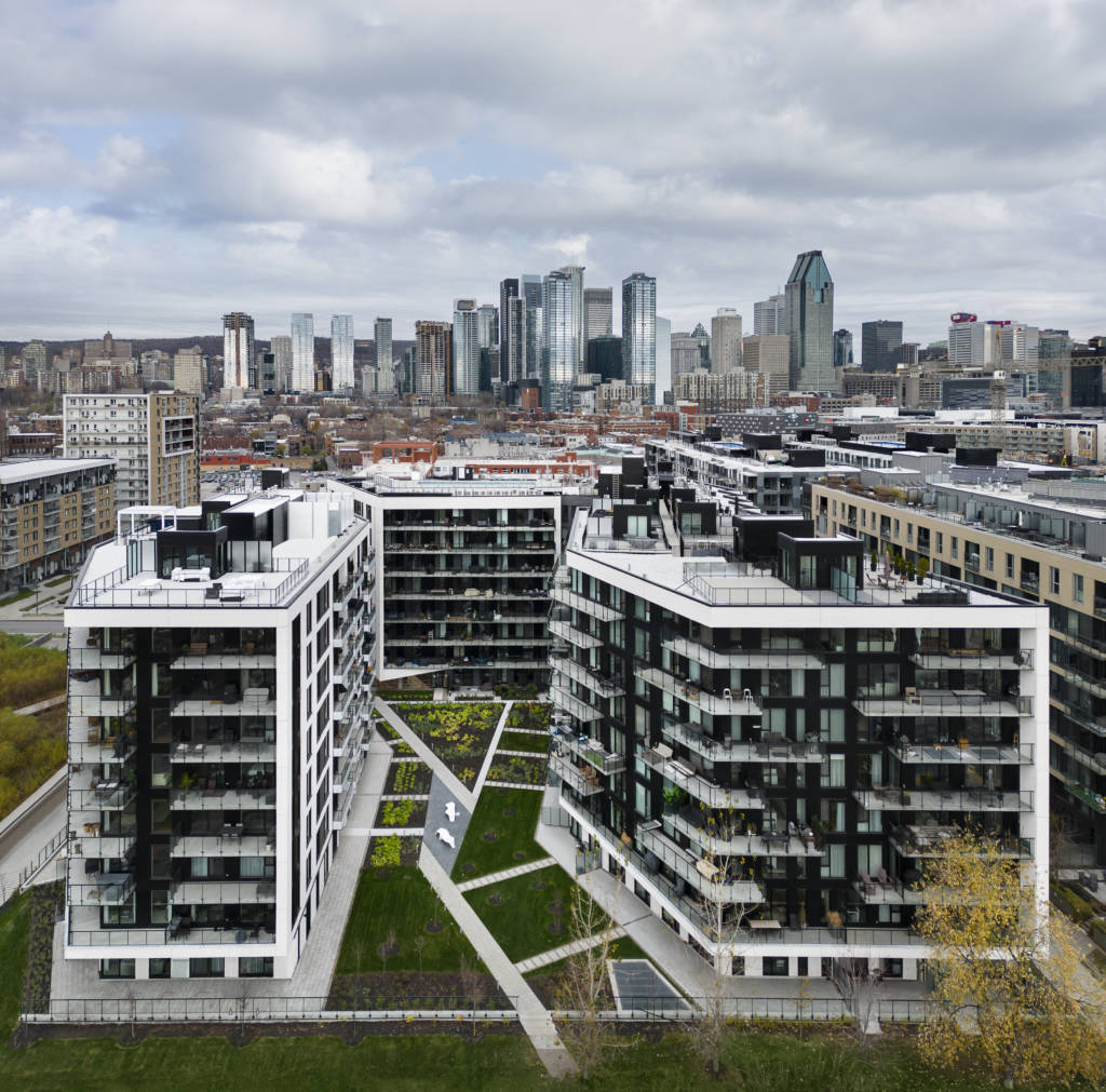 Architect designs monochromatic complex to draw focus around it ...