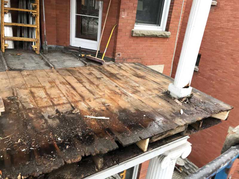 Essentials for protecting wood balconies from rain and rot - Page 2 of ...