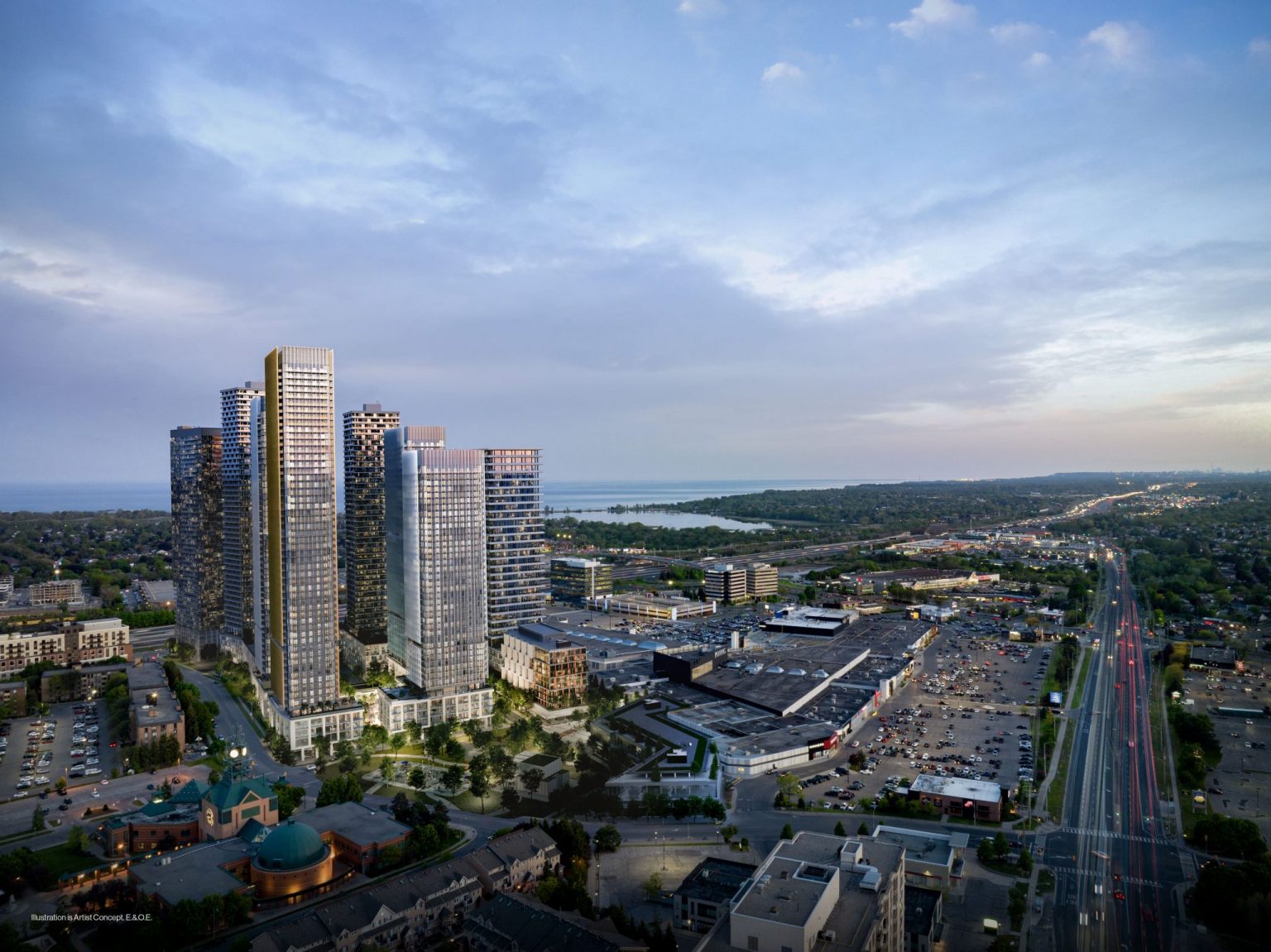 Urban redevelopment advances with new mixed-use towers - Construction ...